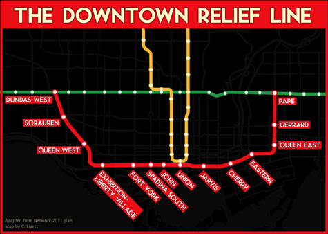 TTC to begin Downtown Relief Line study this fall | Globalnews.ca