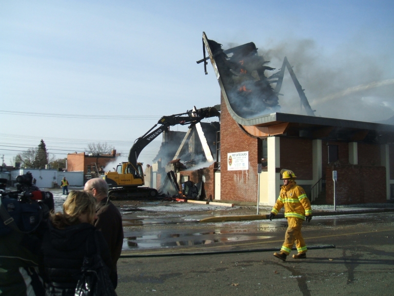 Wetaskiwin church destroyed by fire | Globalnews.ca