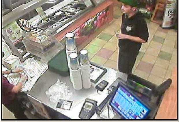 Surveillance photos released from recent robbery at Subway restaurant ...