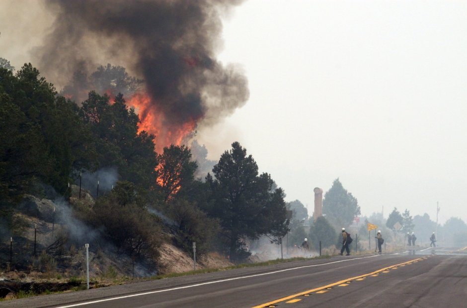 Fire in eastern Arizona close to largest in state history | Globalnews.ca