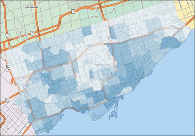 Toronto launches new open data map site: Wellbeing Toronto | Globalnews.ca