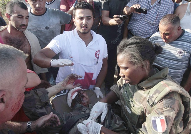 Roadside bomb wounds 5 UN peacekeepers in south Lebanon | Globalnews.ca