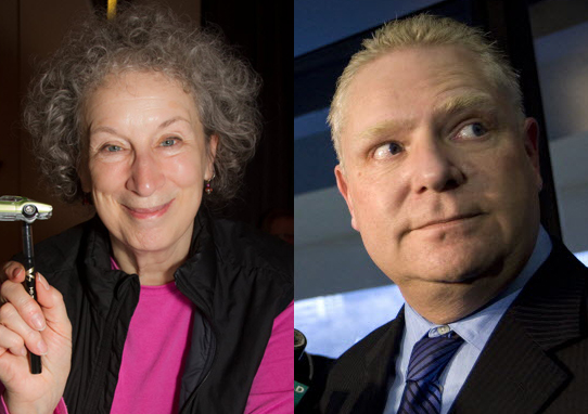 Atwood, Ford library feud continues | Globalnews.ca