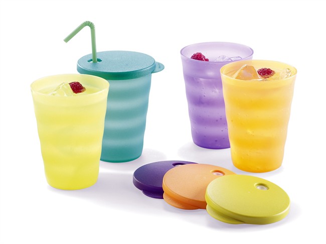 No more signature burp, but Tupperware lives on in edgy purples, crisp ...