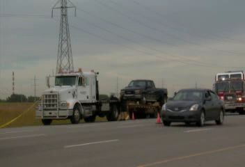 Man run over by semi-truck | Globalnews.ca