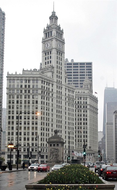 Wrigley Building, iconic Chicago skyscraper, sold by chewing gum maker ...