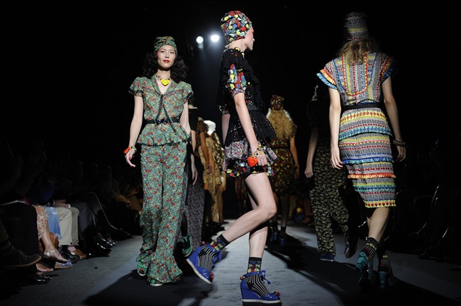 Proceed cautiously with the blockbuster colours and riot of prints for ...