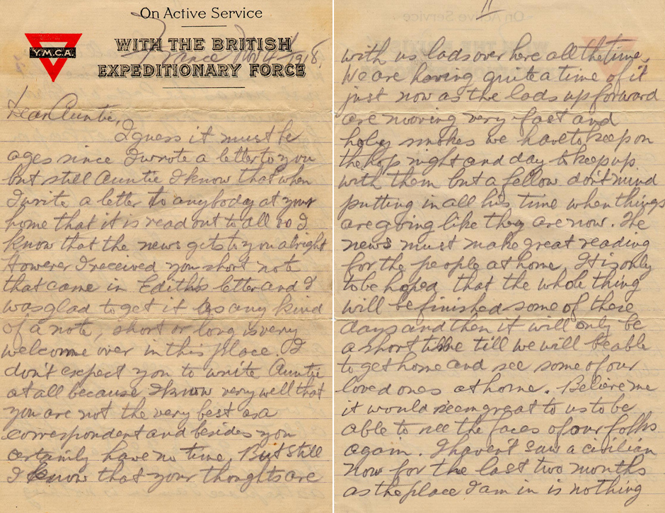 Letters from the front | Globalnews.ca