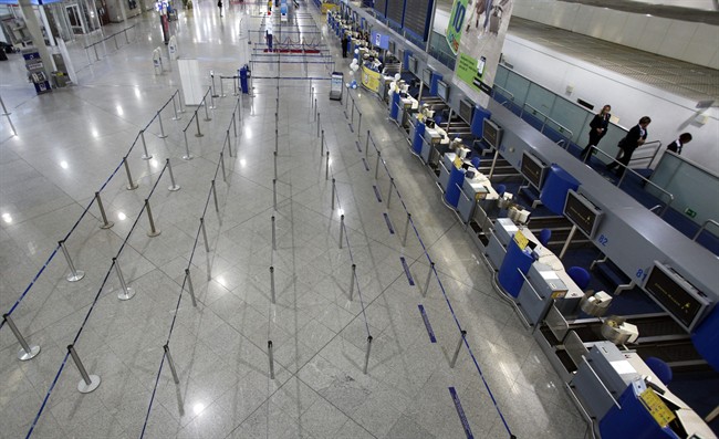 Greek civil servants walk off job on 24-hour strike against austerity ...