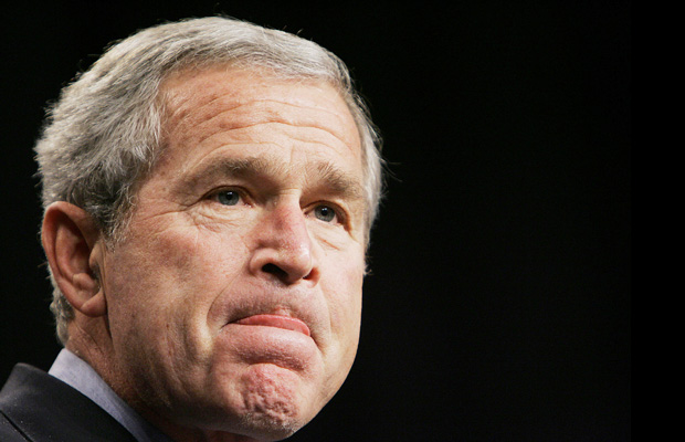 Protesters call for arrest of George W. Bush at business forum in B.C ...