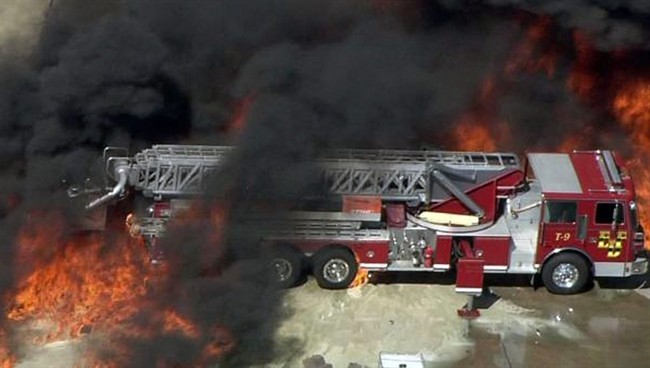 Black smoke billows from Texas chemical plant fire; evacuations ordered ...