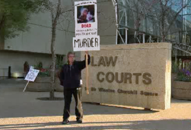 Prosecutors, protesters push for stiffer sentence in death of foster ...