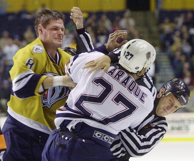 Political career on hold, Laraque says: ‘Sure I could help’ an NHL team ...