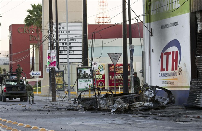 Car explodes in northern Mexico as soldiers pass; 8 bodies dumped in ...