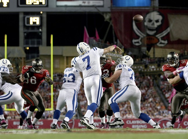 Freeman, Blount rally Buccaneers to 24-17 victory over winless Colts ...