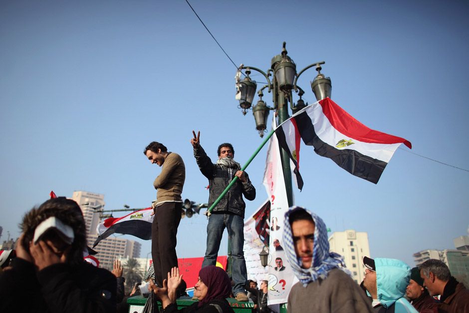 Egyptians mark uprising anniversary | Globalnews.ca