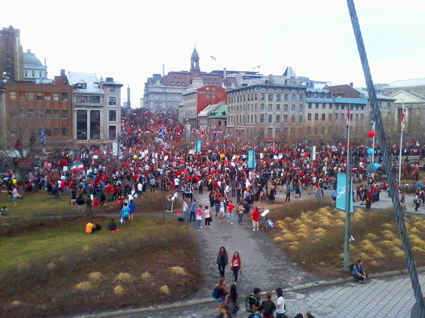 Gallery: Montreal student protests [March 22] | Globalnews.ca