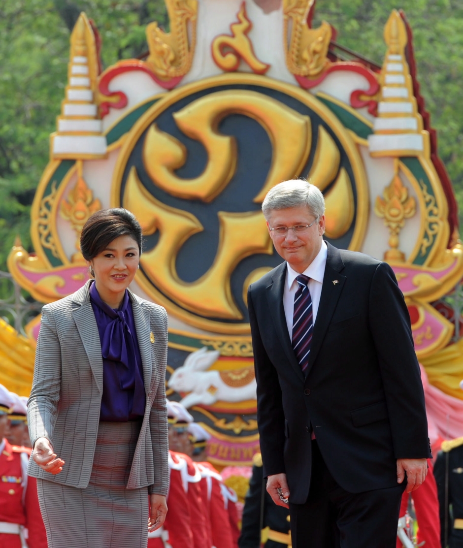 PM Harper arrives in Thailand | Globalnews.ca