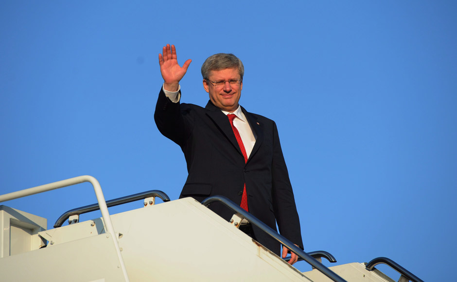PM Harper arrives in Thailand | Globalnews.ca