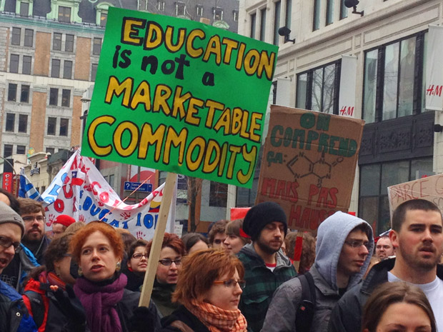 Gallery: Quebec students protest in Montreal [March 13, 2012 ...
