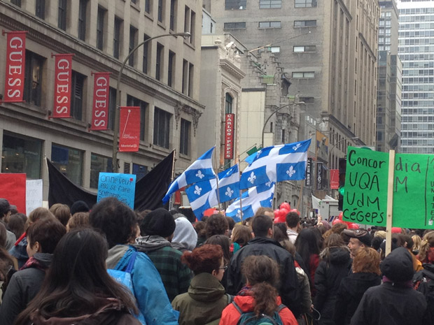 Gallery: Quebec students protest in Montreal [March 13, 2012 ...
