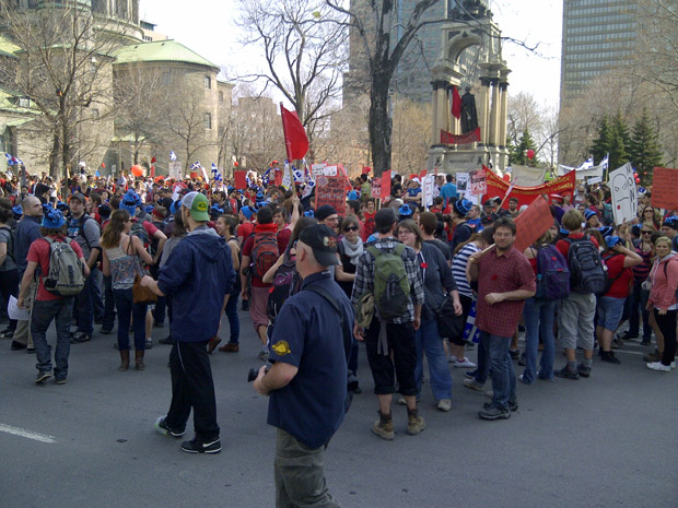 Gallery: Montreal student protests [March 22] | Globalnews.ca