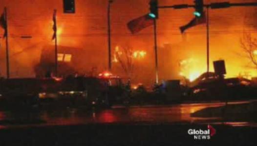 Fire in Cranbrook destroys four businesses | Globalnews.ca