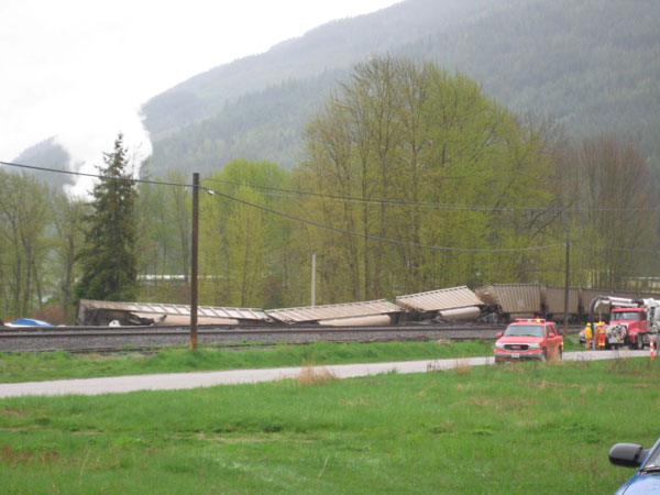 Gallery: Train derailment east of Salmon Arm, BC | Globalnews.ca