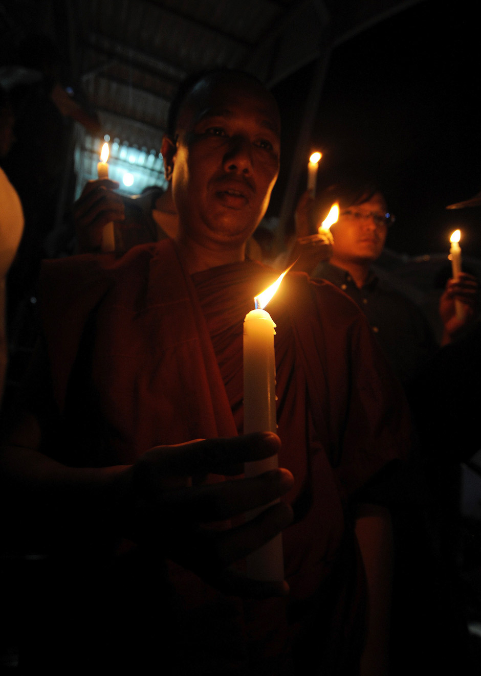 Gallery: Myanmar power protest | Globalnews.ca