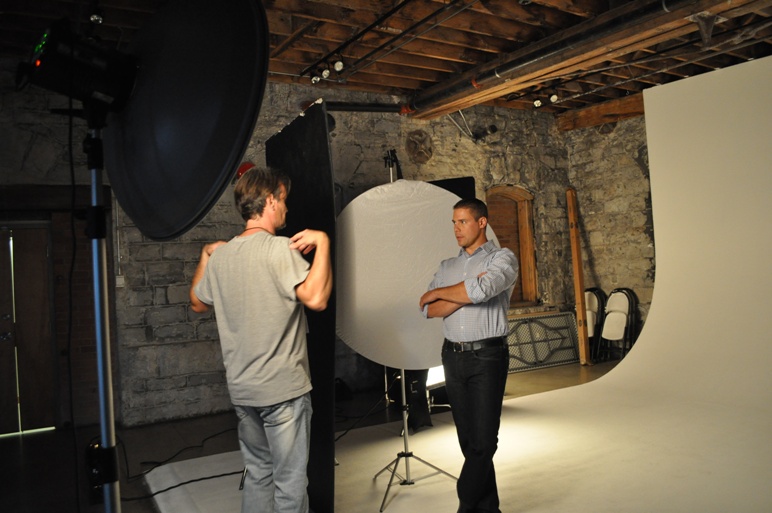 Gallery: More behind the scenes photos with Antony Robart and Rosey ...