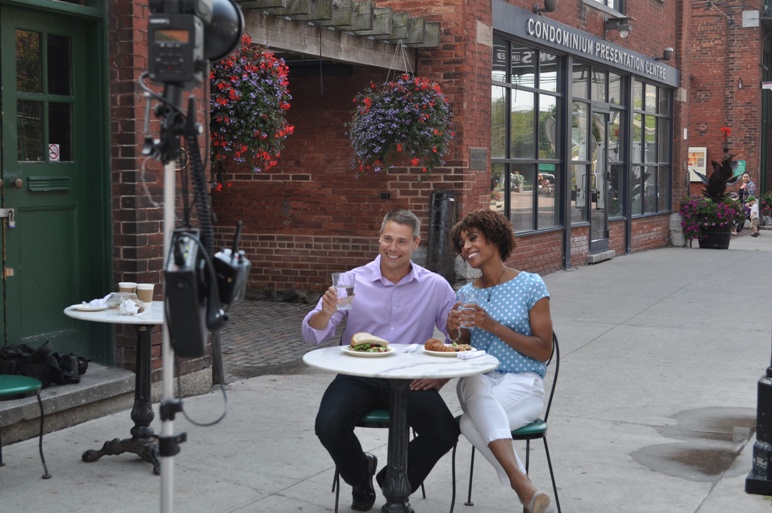 Gallery: More behind the scenes photos with Antony Robart and Rosey ...