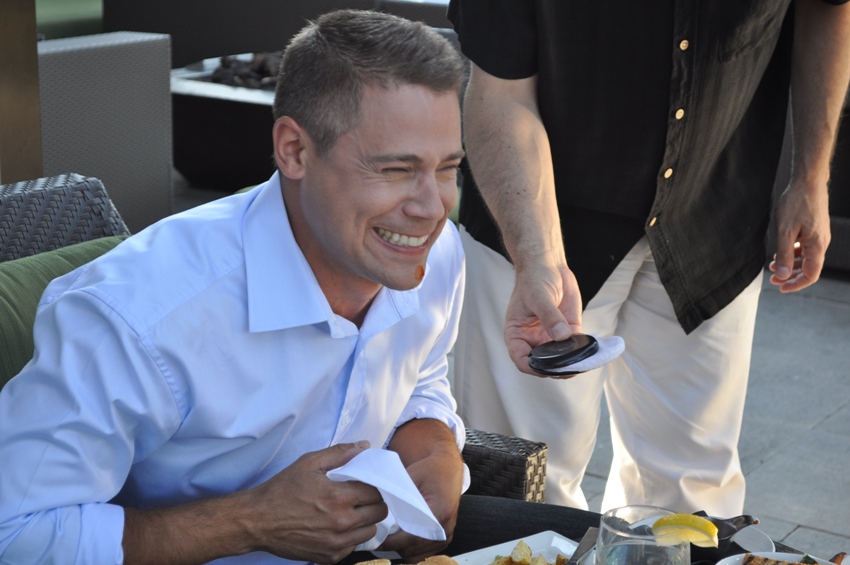 Gallery: Behind the scenes with Antony Robart and Rosey Edeh ...