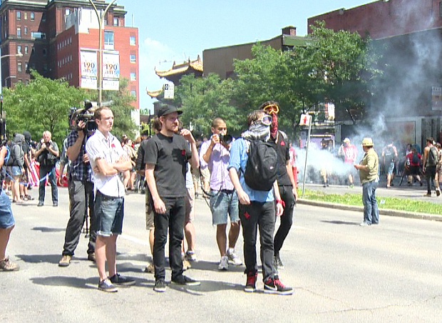 Gallery: Student protests in downtown Montreal [8 Aug] | Globalnews.ca
