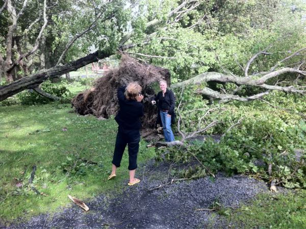 Gallery: Tropical storm Leslie - National | Globalnews.ca