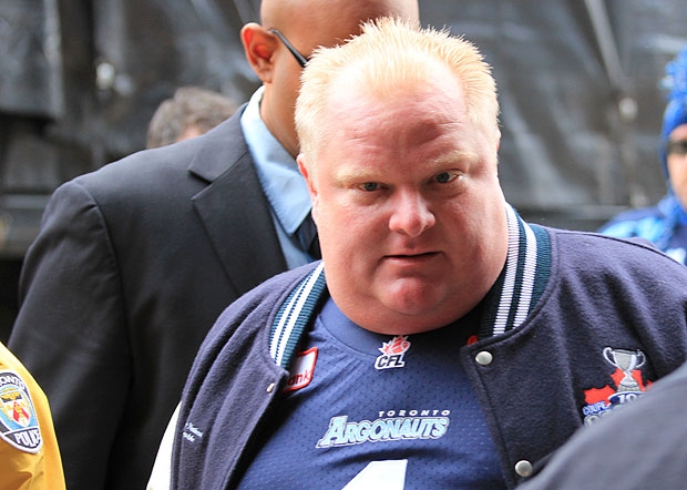 Gallery: Rob Ford attends the Argos parade - Toronto | Globalnews.ca