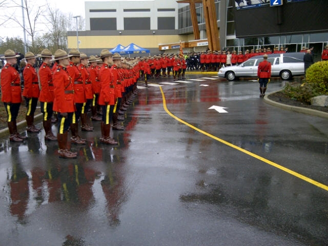 March for RCMP Cst. Adrian Oliver | Globalnews.ca