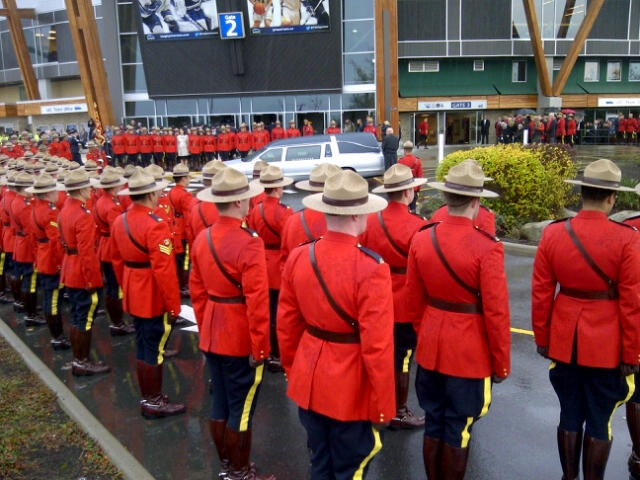March for RCMP Cst. Adrian Oliver | Globalnews.ca