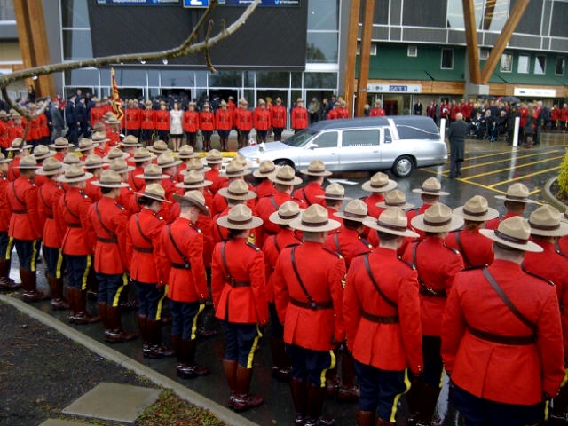 March for RCMP Cst. Adrian Oliver | Globalnews.ca