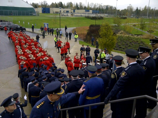 March for RCMP Cst. Adrian Oliver | Globalnews.ca
