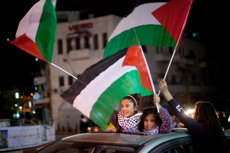 Gallery: Palestinians celebrate UN vote | Globalnews.ca