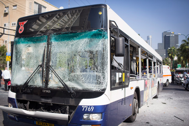 Gallery: Bomb blast on bus in Tel Aviv | Globalnews.ca