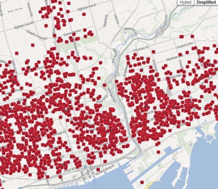 The tragedy of war, mapped door-to-door | Globalnews.ca