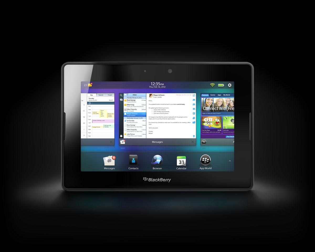BlackBerry tablet takes the spotlight - National | Globalnews.ca