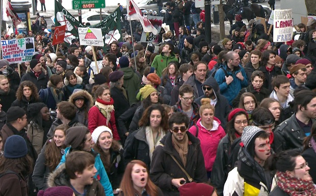Gallery: Protests against tuition fee increases in Montreal | Globalnews.ca