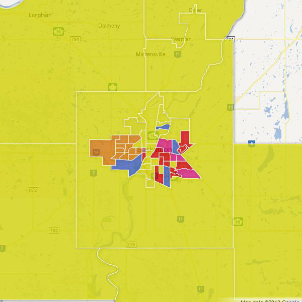 Crayon Box Nation: Saskatoon’s census maps - Saskatoon | Globalnews.ca