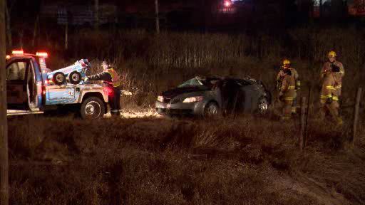Police investigate mystery rollover near Calf Robe Bridge - Calgary ...