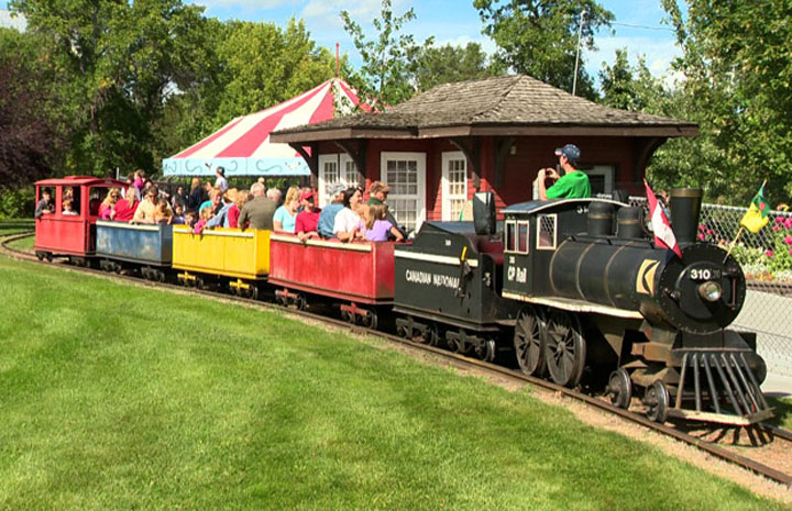 Saskatoon’s Kinsmen Park train headed north - Saskatoon | Globalnews.ca