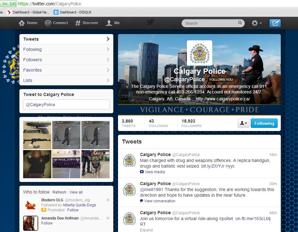 Virtual ride-along: Police take to Twitter during worldwide tweet-a ...