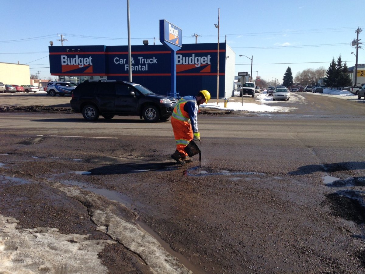 Spring conditions have city crews working to repair pothole problem ...