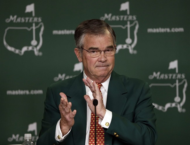 Winners of tour events in fall get Masters invite | Globalnews.ca